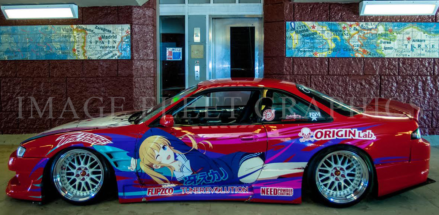 Nissan Drift Car Decals, Seacaucus, NJ - Image Fleet Graphics