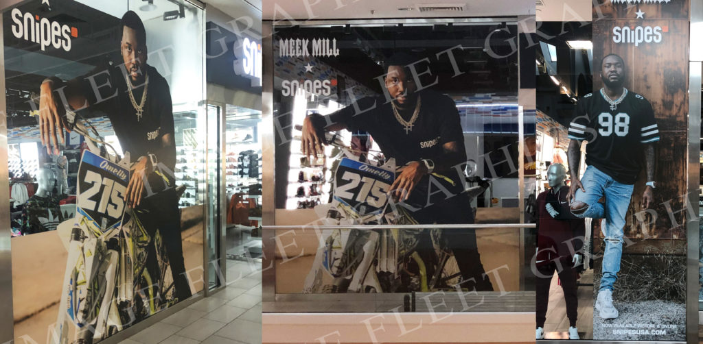 Snipes Storefront Installation - Image Fleet Graphics