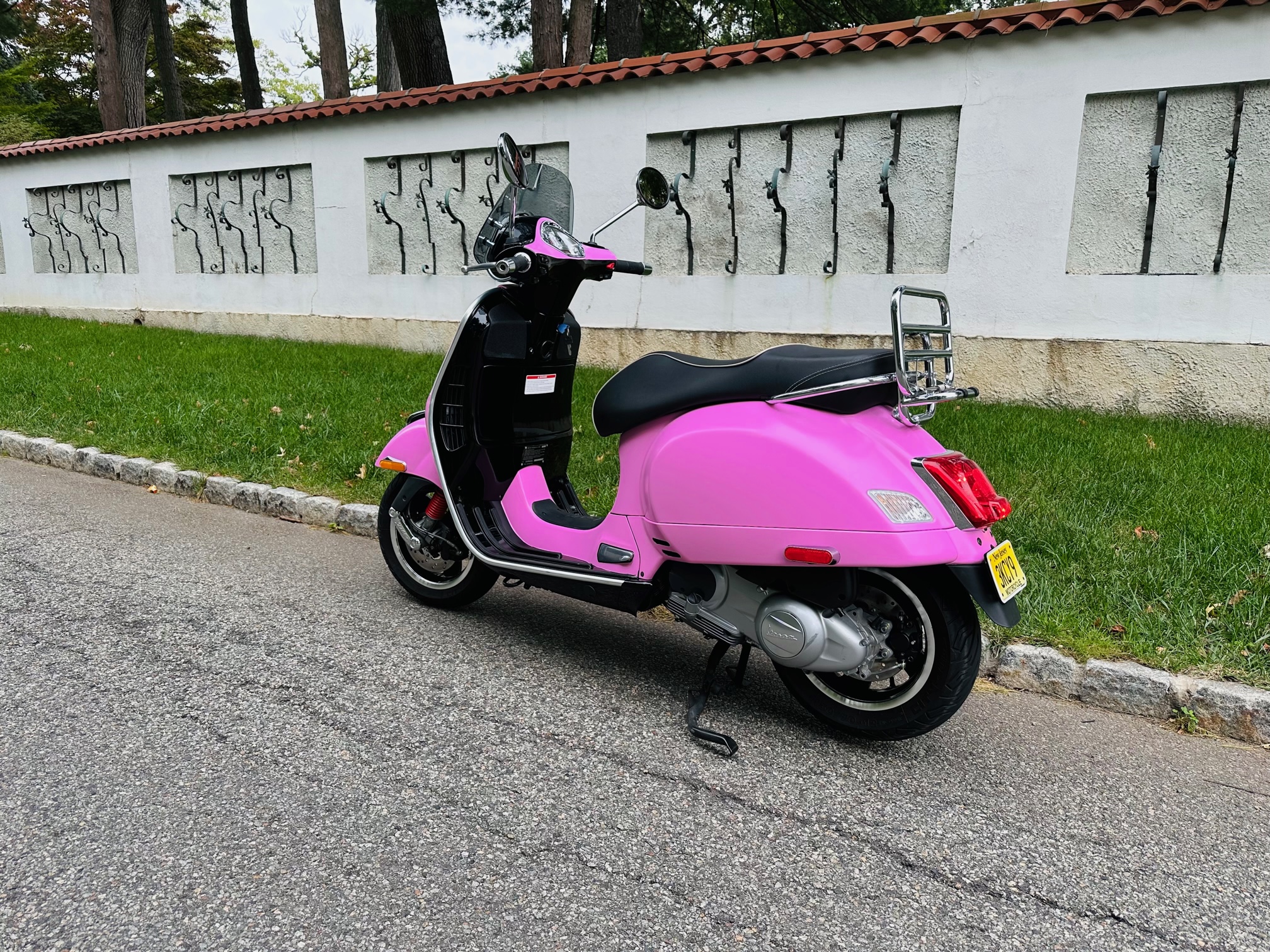 Vespa Pink Promotional Wrap, Fort Lee NJ - Image Fleet Graphics